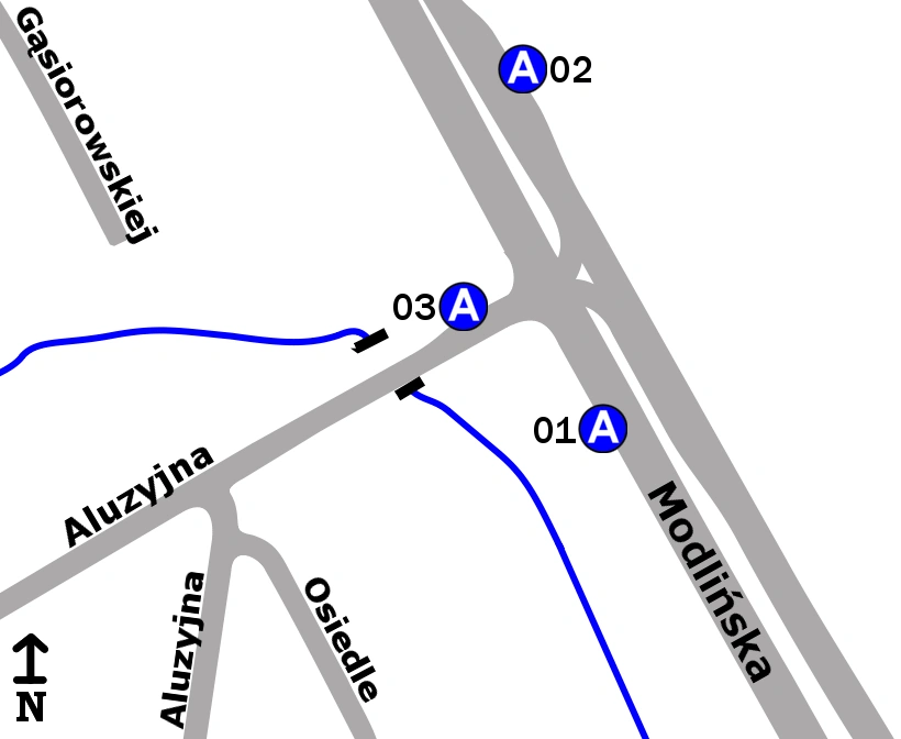 Zespół przystankowy Aluzyjna | Warszawikia | Fandom