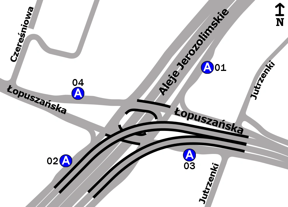 Zespół przystankowy Łopuszańska | Warszawikia | Fandom