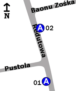 Zespół przystankowy Pustola | Warszawikia | Fandom