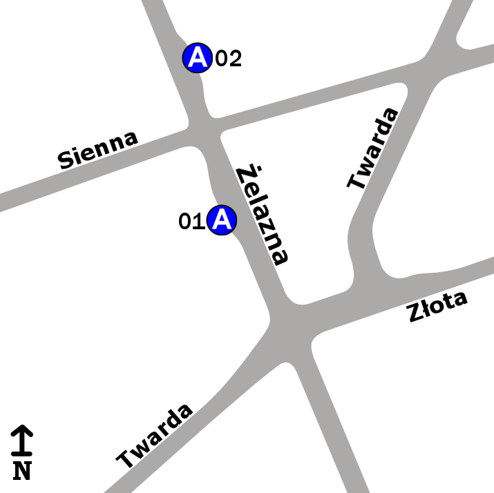 Zespół przystankowy Sienna | Warszawikia | Fandom