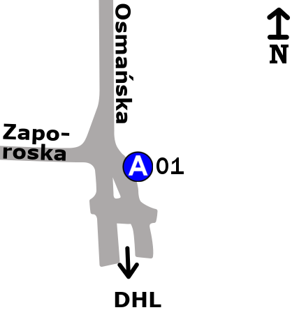 Zespół przystankowy Osmańska-DHL | Warszawikia | Fandom