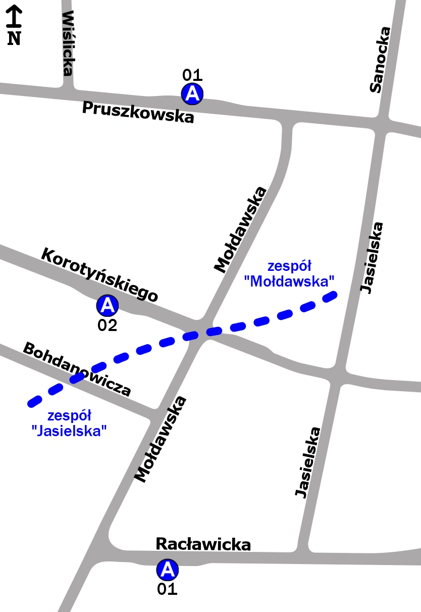 Zespół przystankowy Jasielska | Warszawikia | Fandom