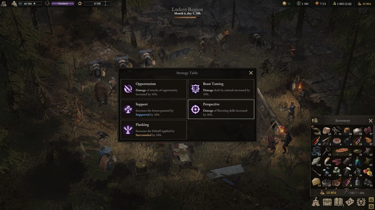 Strategy Table | Wartales Wiki | Fandom