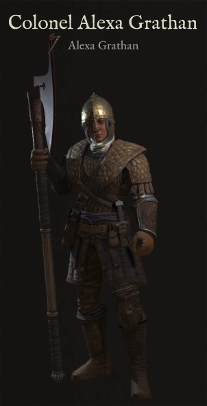 Colonel Alexa Grathan | Wartales Wiki | Fandom
