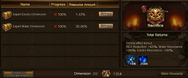 Dimensional War | Wartune Wiki | Fandom