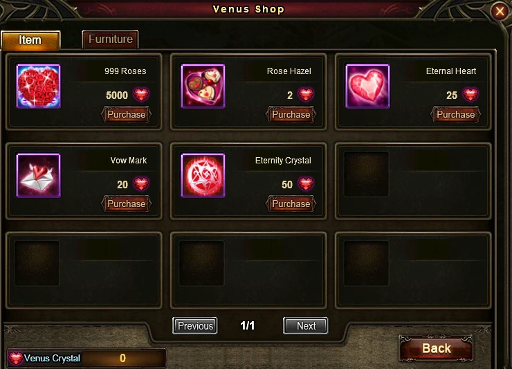 Venus Shop | Wartune Wiki | Fandom