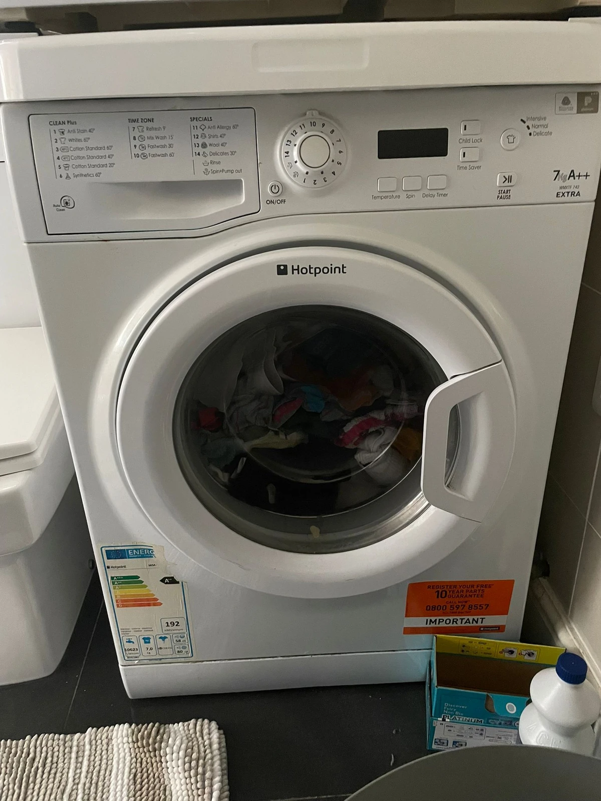 Hotpoint WMXTF742 | Washers and Dryers Wiki | Fandom