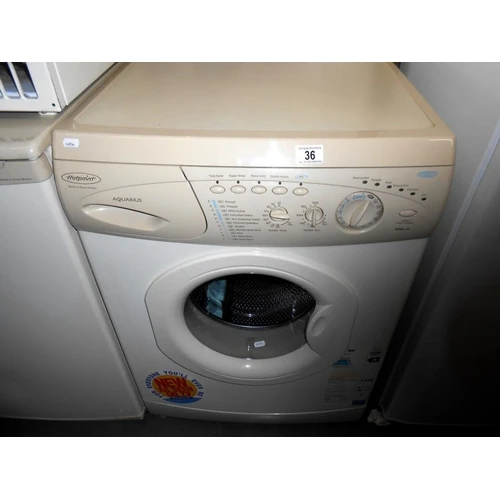 Hotpoint WMA33 | Washers and Dryers Wiki | Fandom
