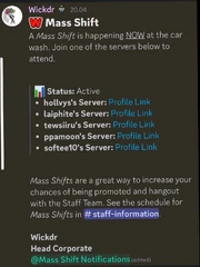 Mass Shifts | Washiez Wiki | Fandom