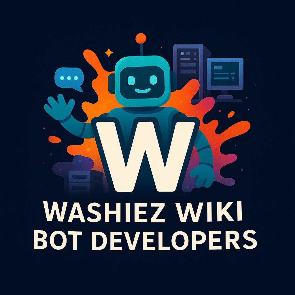 Washiez Wiki (WW:) Bot Developers | Washiez Wiki | Fandom