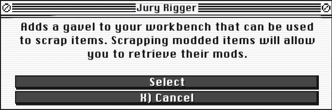 Jury Rigger Kit | Wasted: A Post Apocalyptic Pub Crawler Wikia | Fandom