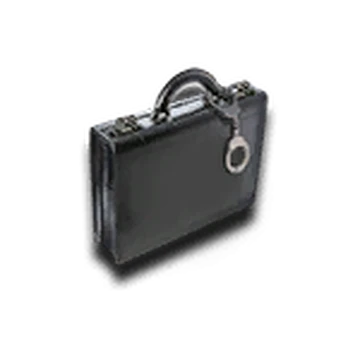 Metal Briefcase With Handcuff