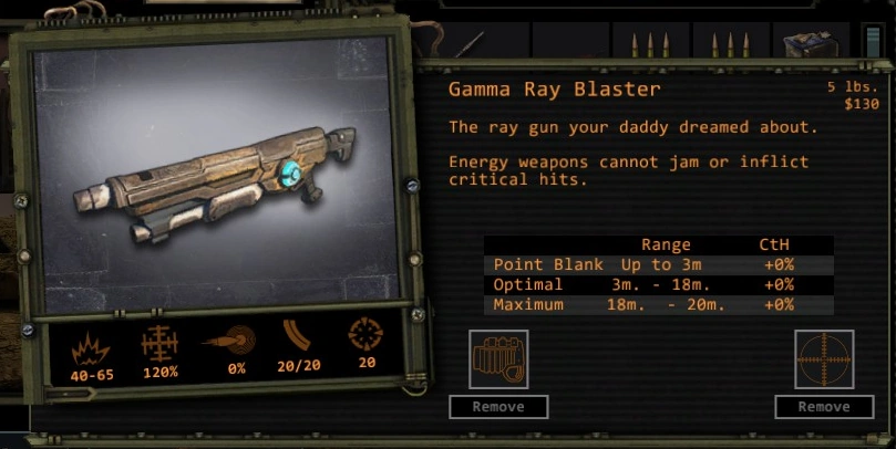 Gamma Ray Blaster | Wasteland Wiki | Fandom