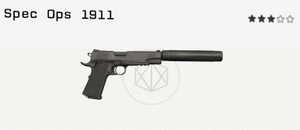 Spec Ops 1911 - Watch Dogs Wiki