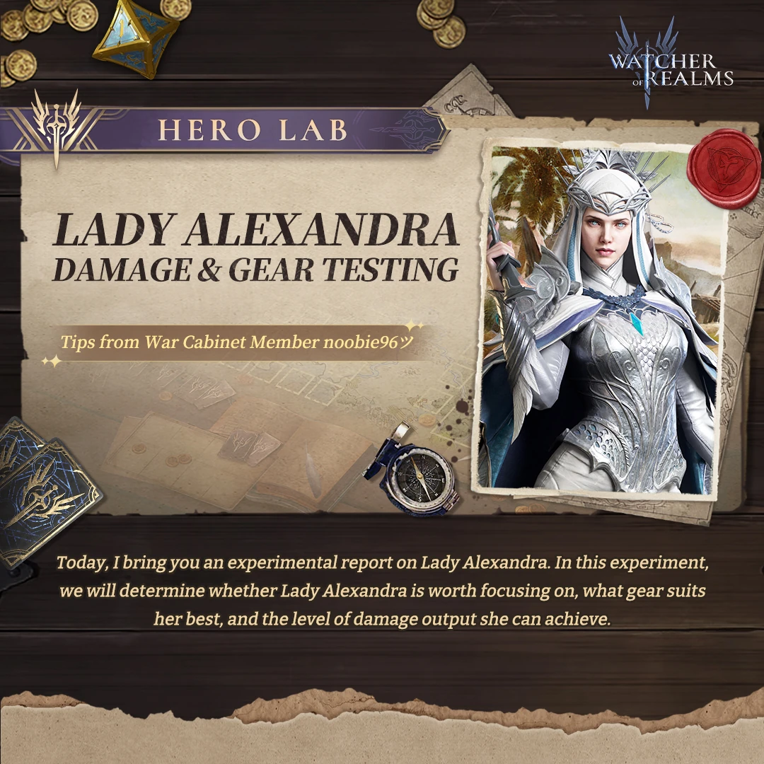 Lady Alexandra/Labs | Watcher of Realms Wiki | Fandom