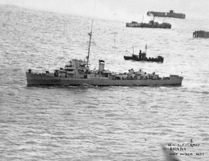 HMS Fitzroy (K553) | Boats, Ships, and Watercraft Wiki | Fandom