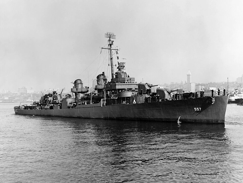 USS Johnston (DD-557) | Boats, Ships, and Watercraft Wiki | Fandom