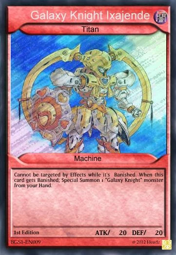 Galaxy Knight Ixajende | Way of the Elements Wiki | Fandom