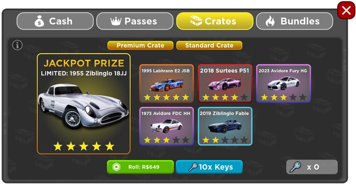 Crates | Driving Empire Wiki | Fandom