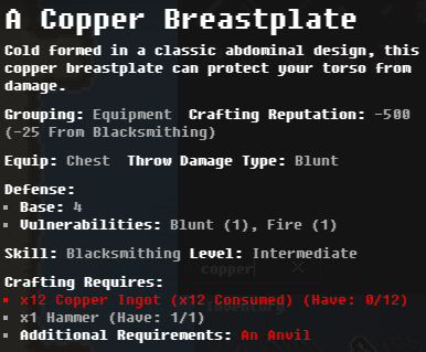 Copper Breastplate | Wayward Wiki | Fandom