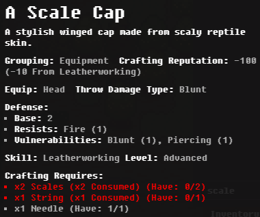 Scale Cap | Wayward Wiki | Fandom