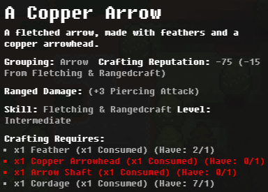 Copper Arrow | Wayward Wiki | Fandom