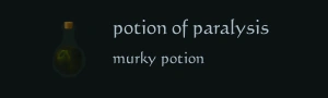 Potion of Paralysis | Wazhack Wiki | Fandom