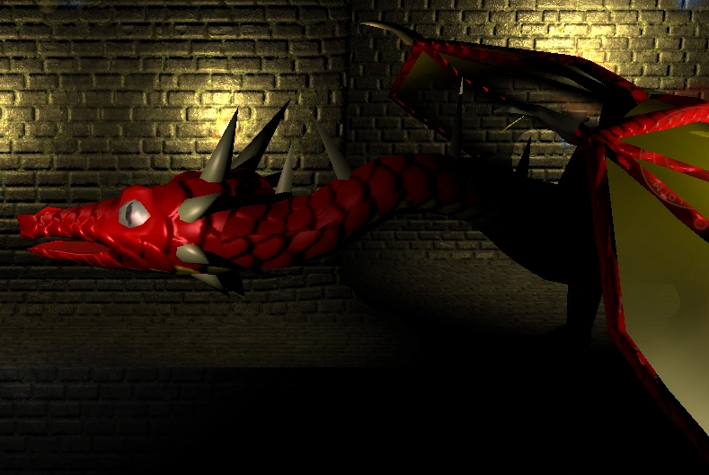 Huge Red Dragon | Wazhack Wiki | Fandom