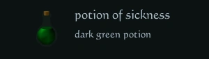 Potion of Sickness | Wazhack Wiki | Fandom