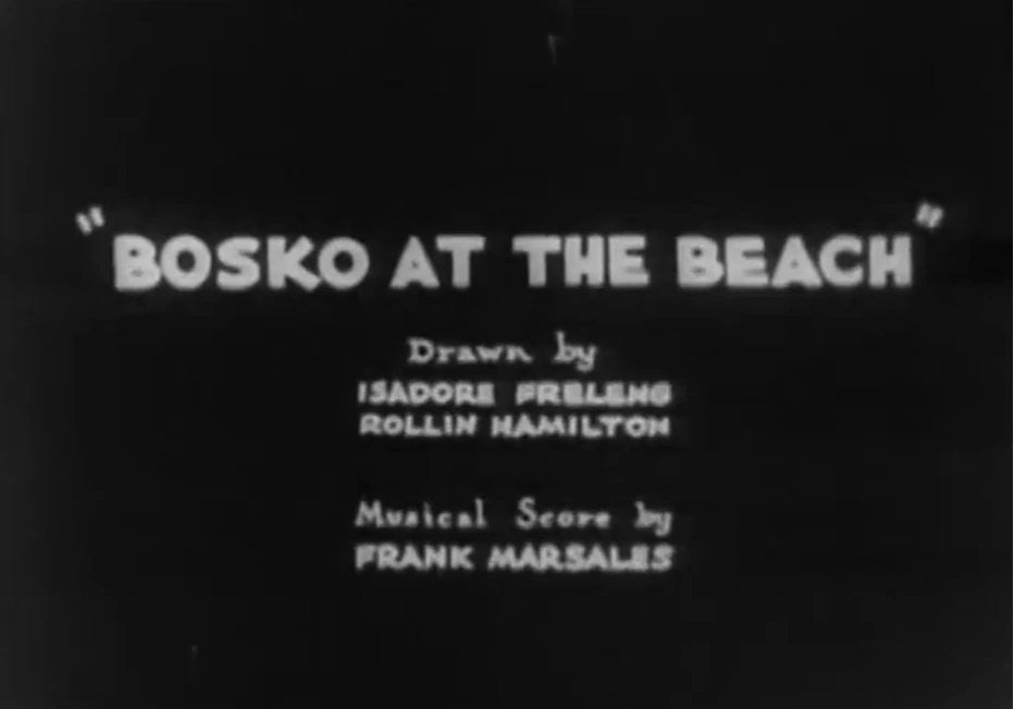 Bosko at the Beach | WB Cartoons Wiki | Fandom