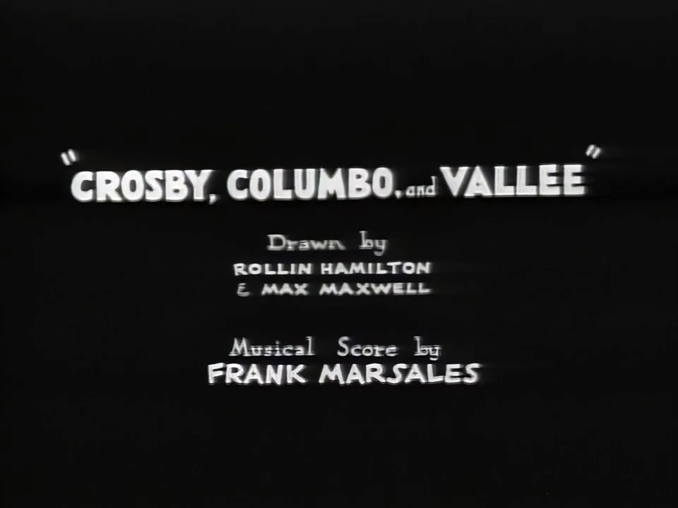 Crosby, Columbo, and Vallee | WB Cartoons Wiki | Fandom