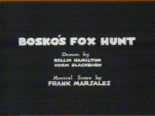 Bosko's Fox Hunt | WB Cartoons Wiki | Fandom
