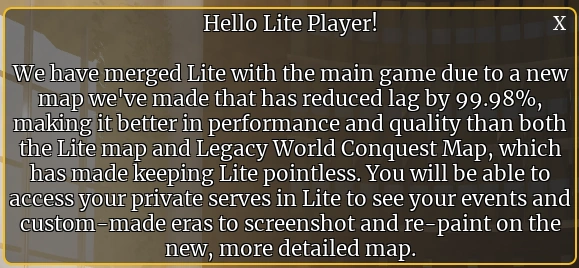 Shutdown of World Conquest Lite | World Conquest Wiki | Fandom