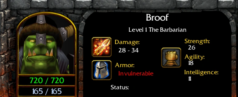 Broof (Hero) | Descend Wiki | Fandom