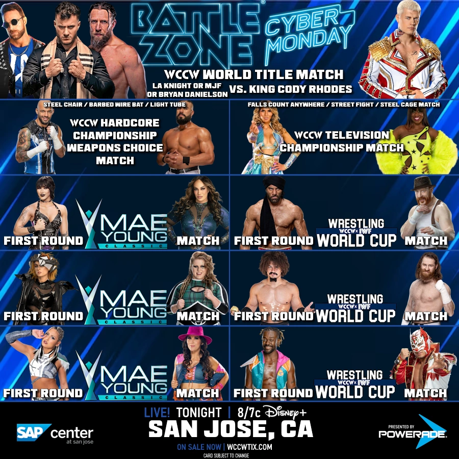 Cyber Monday (2024) | World Class Championship Wrestling Wiki | Fandom