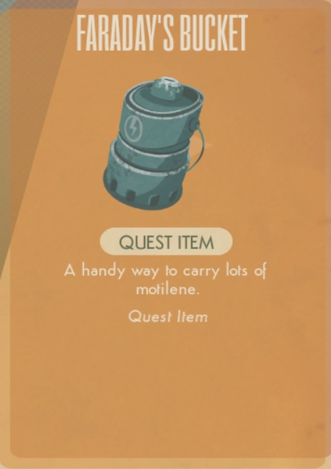 Faraday's Bucket | We Happy Few Wiki | Fandom