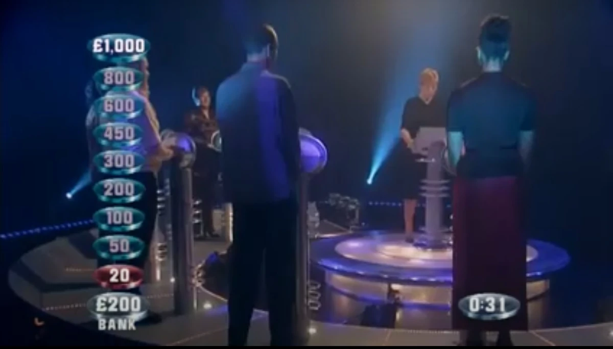 Episode 1 (14th August 2000) | Weakest Link Wiki | Fandom