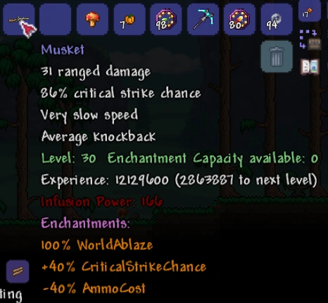 Item Experience | Weapon Enchantments Mod (tModLoader) Wiki | Fandom