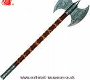 Double Sided Battle Axe