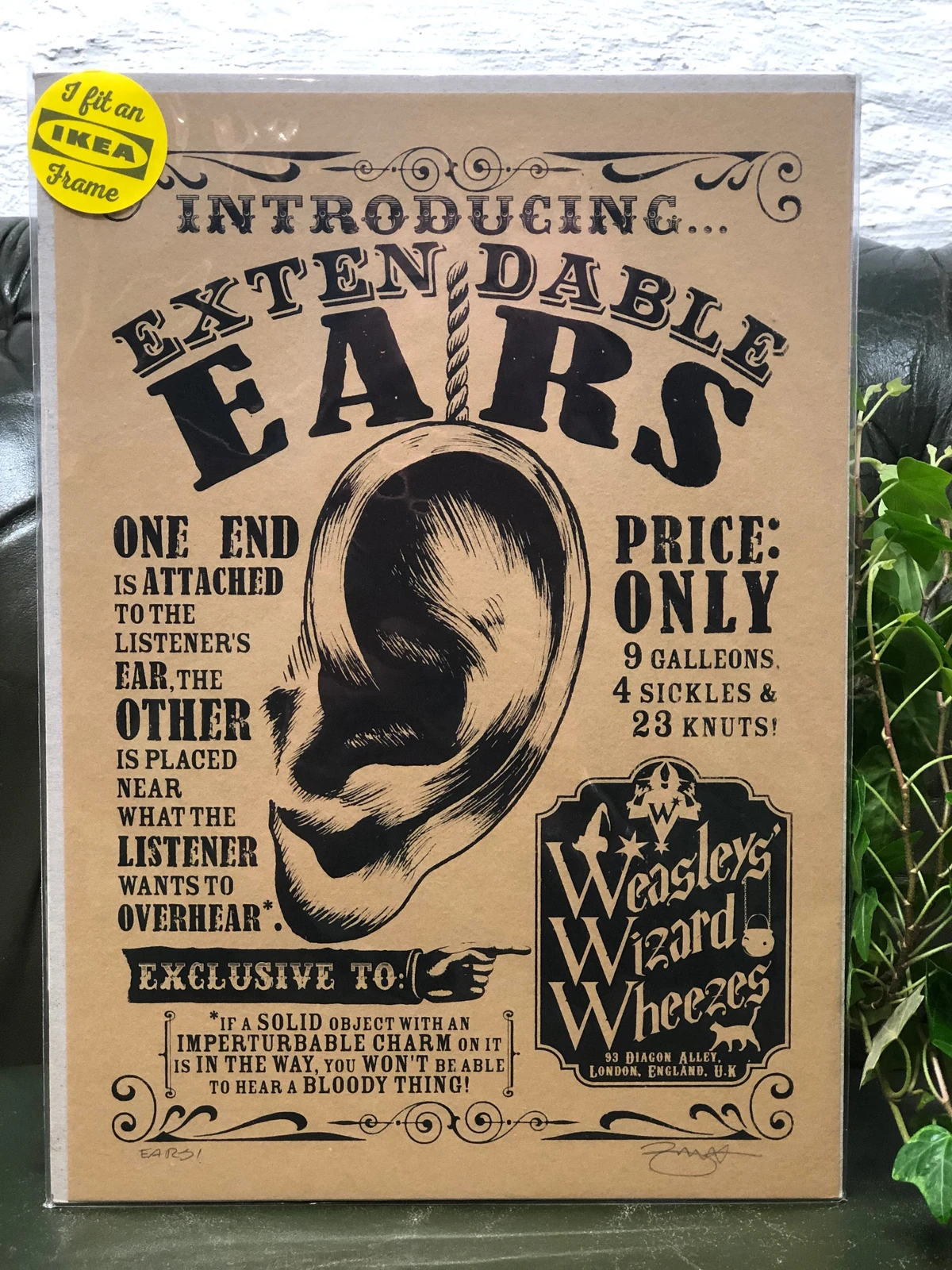 Extendable Ears | Weasley's Wizard Wheezes Wiki | Fandom