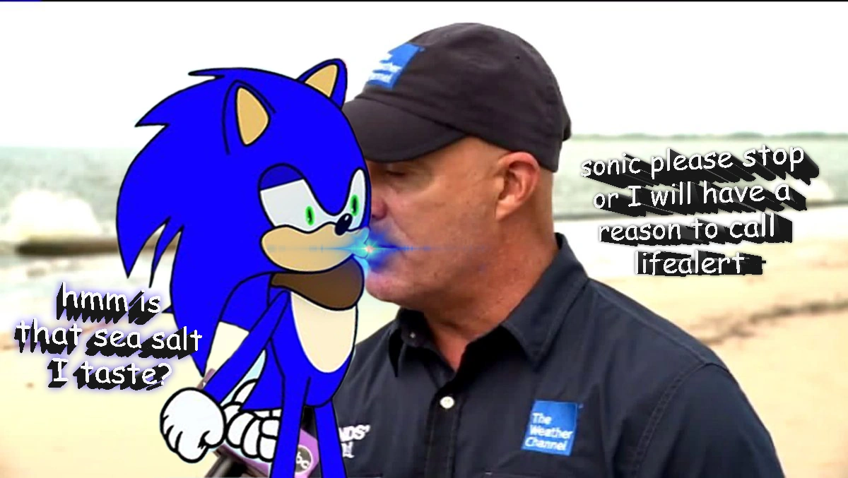 Jim Cantore x Sonic the Hedgehog | The Weather Channel Wiki | Fandom
