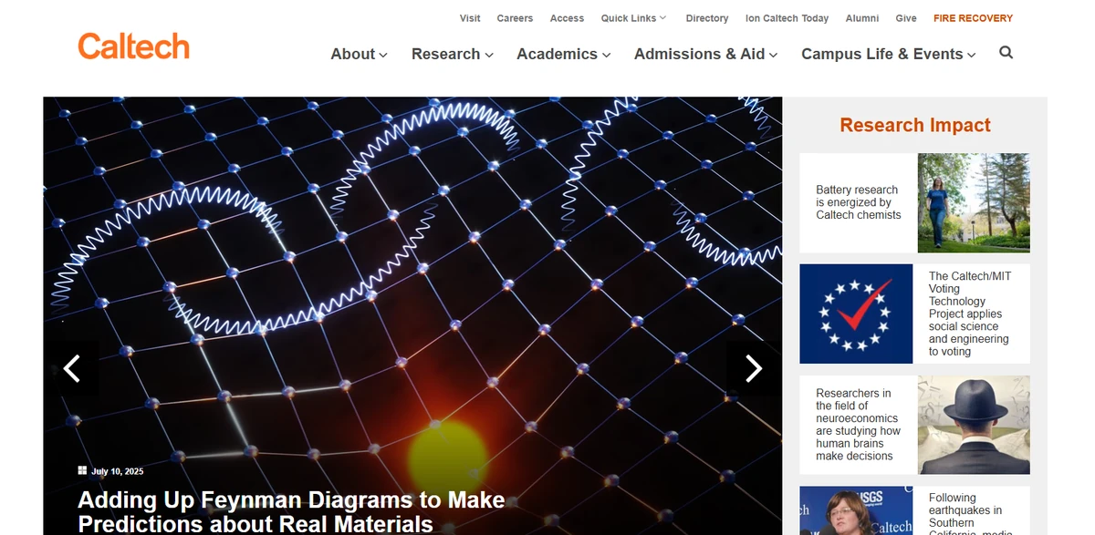 Caltech.edu | Websites Wiki | Fandom