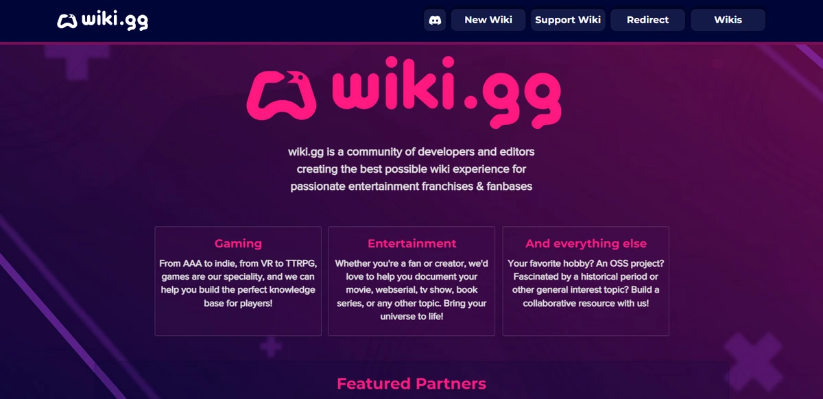 Wiki.gg | Websites Wiki | Fandom