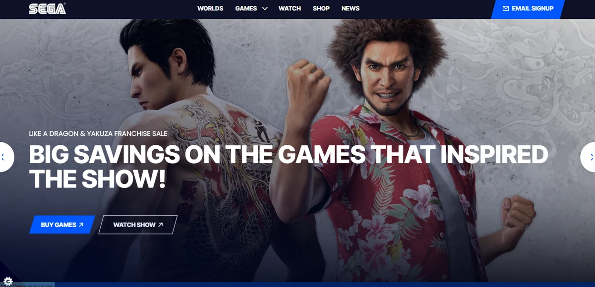 Sega.com | Websites Wiki | Fandom