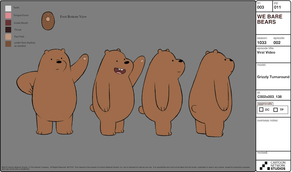 The Bears/Gallery/Official Artwork | We Bare Bears Wiki | Fandom