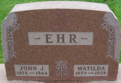 Matilda (Roberts) Ehr | WeberBreuer Wiki | Fandom