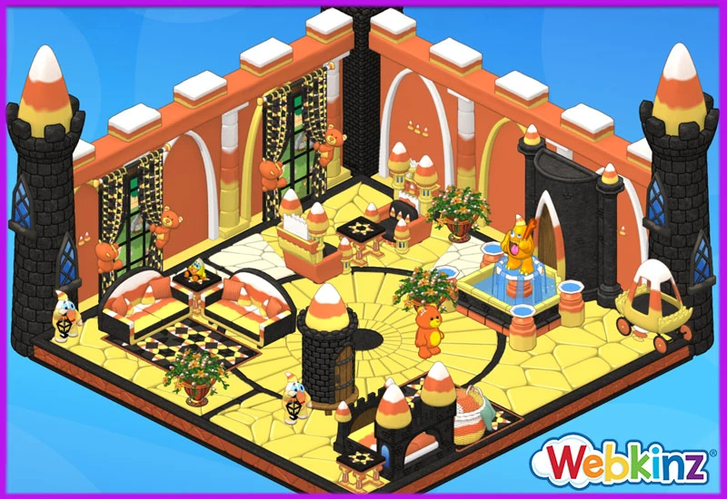 Candy Corn Castle Theme | Webkinz Wiki | Fandom