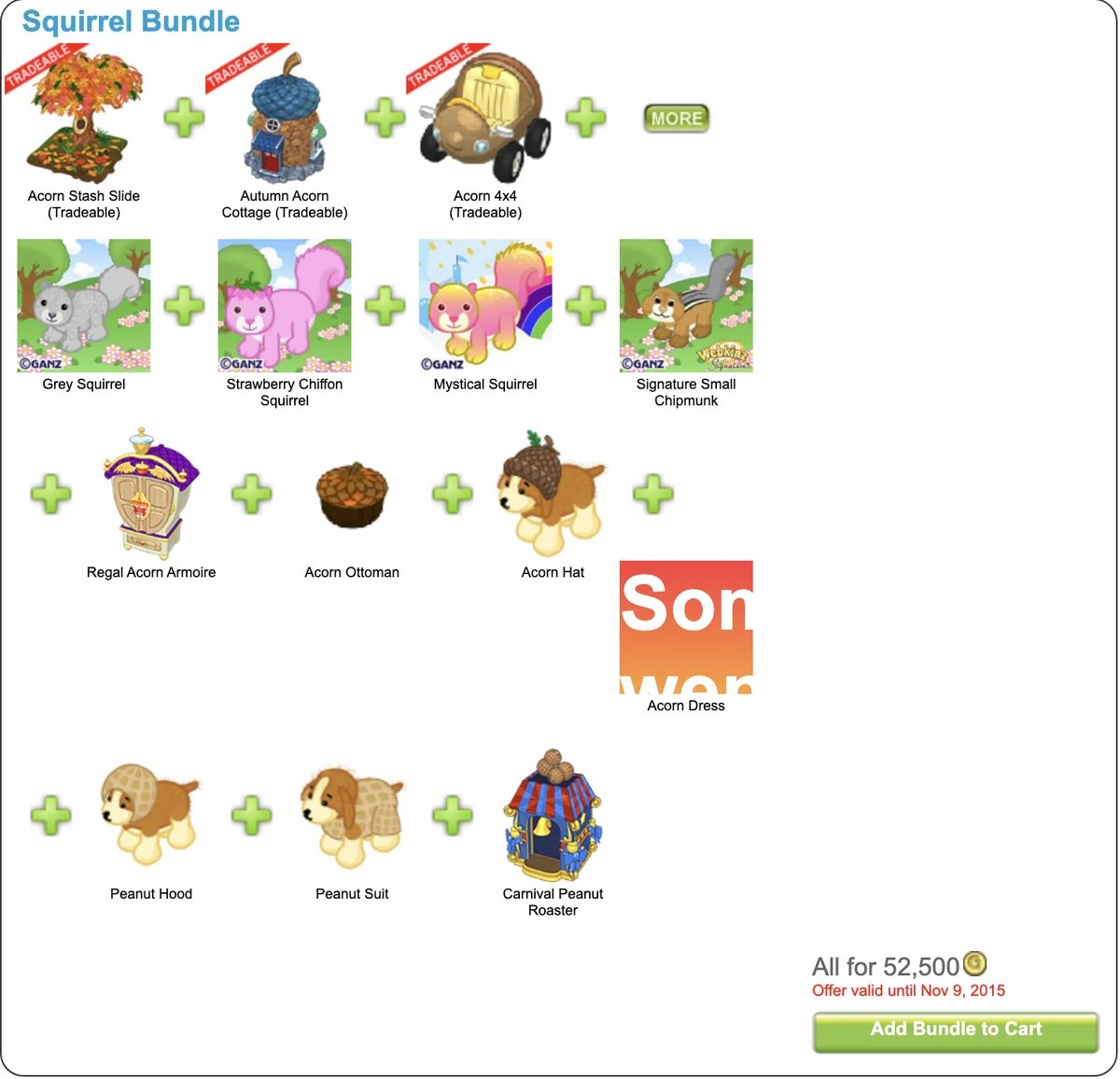 Squirrel Bundle | Webkinz Wiki | Fandom