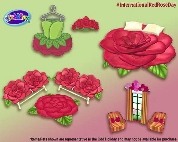 National Red Rose Day | Webkinz Wiki | Fandom