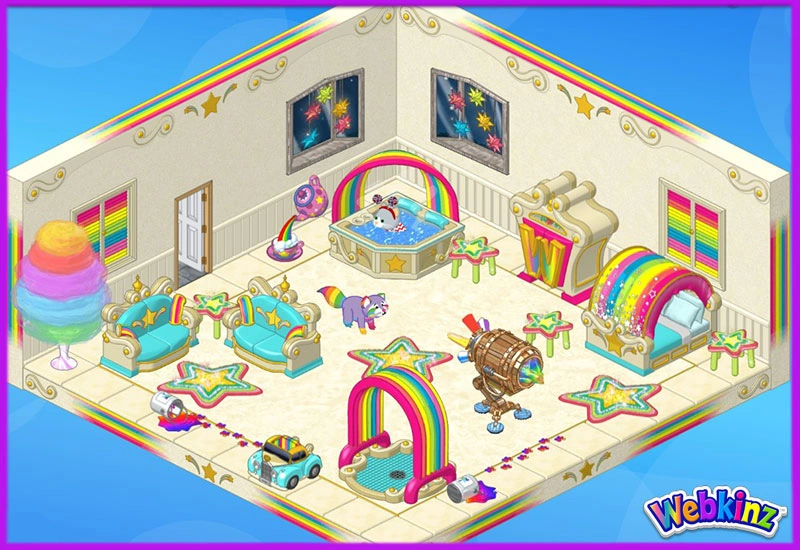 Radiant Rainbow Theme | Webkinz Wiki | Fandom